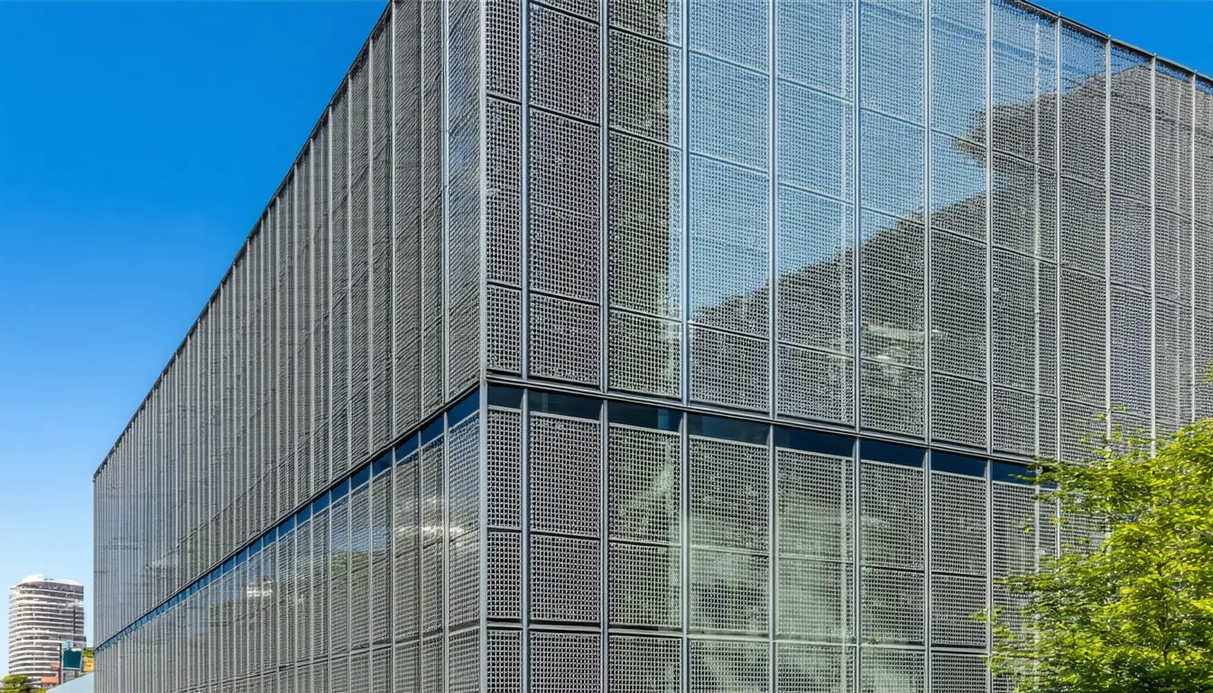 Drahtgewebe in der Architektur – moderne Fassadengestaltung ...